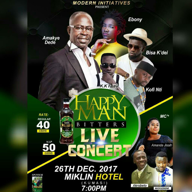 DiAsa women storm Kumasi for Happy Man Bitters Live Concert; tickets ...